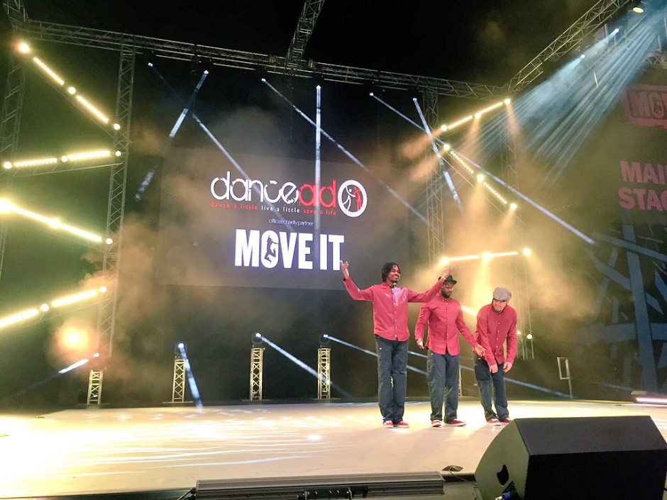 MOVE IT - supporting danceaid children's charity since 2010 - danceaid